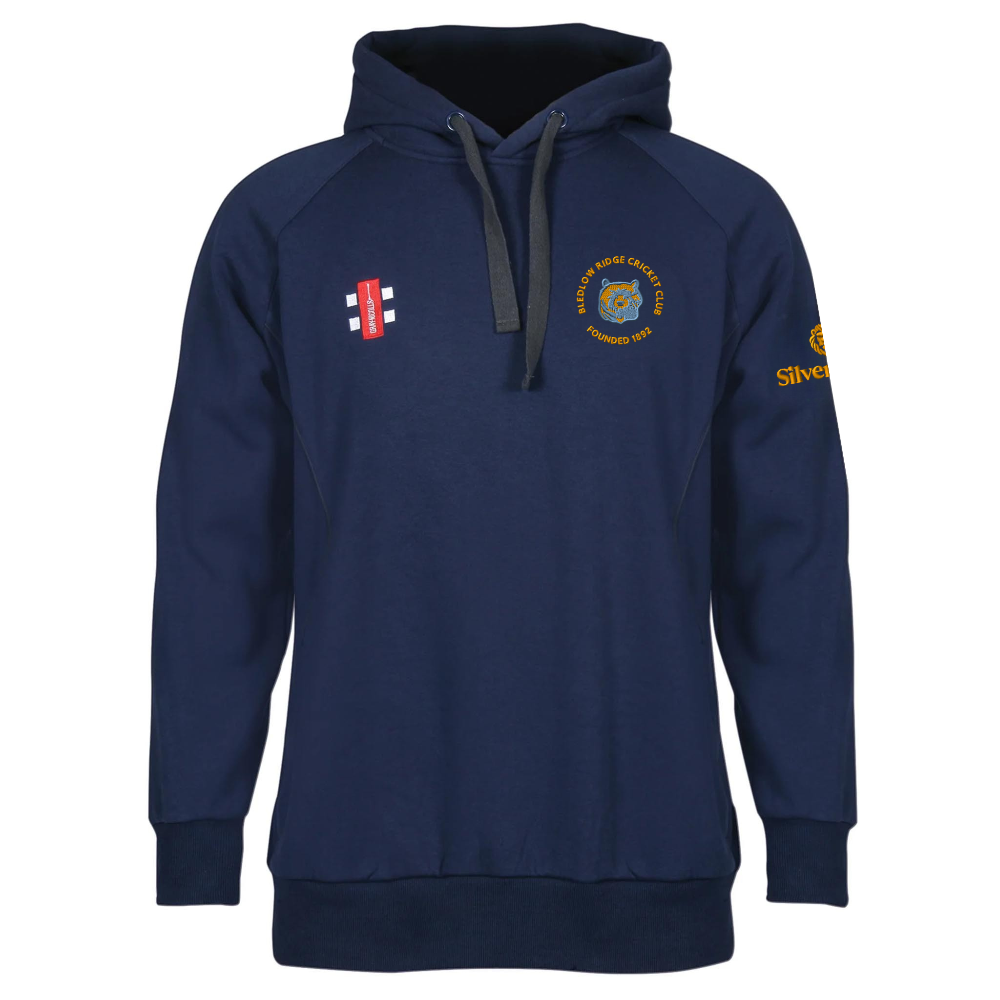 Bledlow Ridge CC GN Hooded Top Storm Junior: Navy