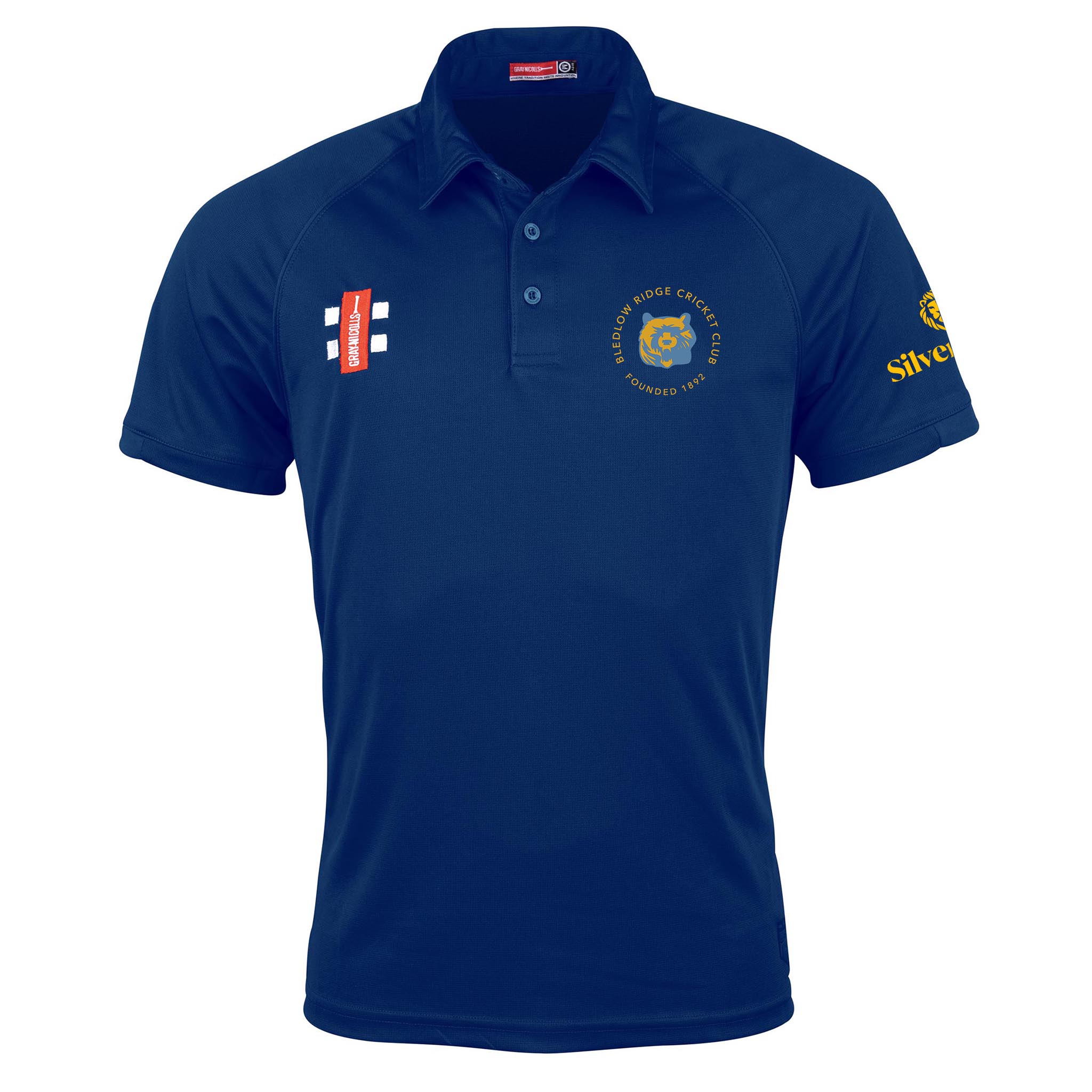 Bledlow Ridge CC GN Matrix Polo: Navy