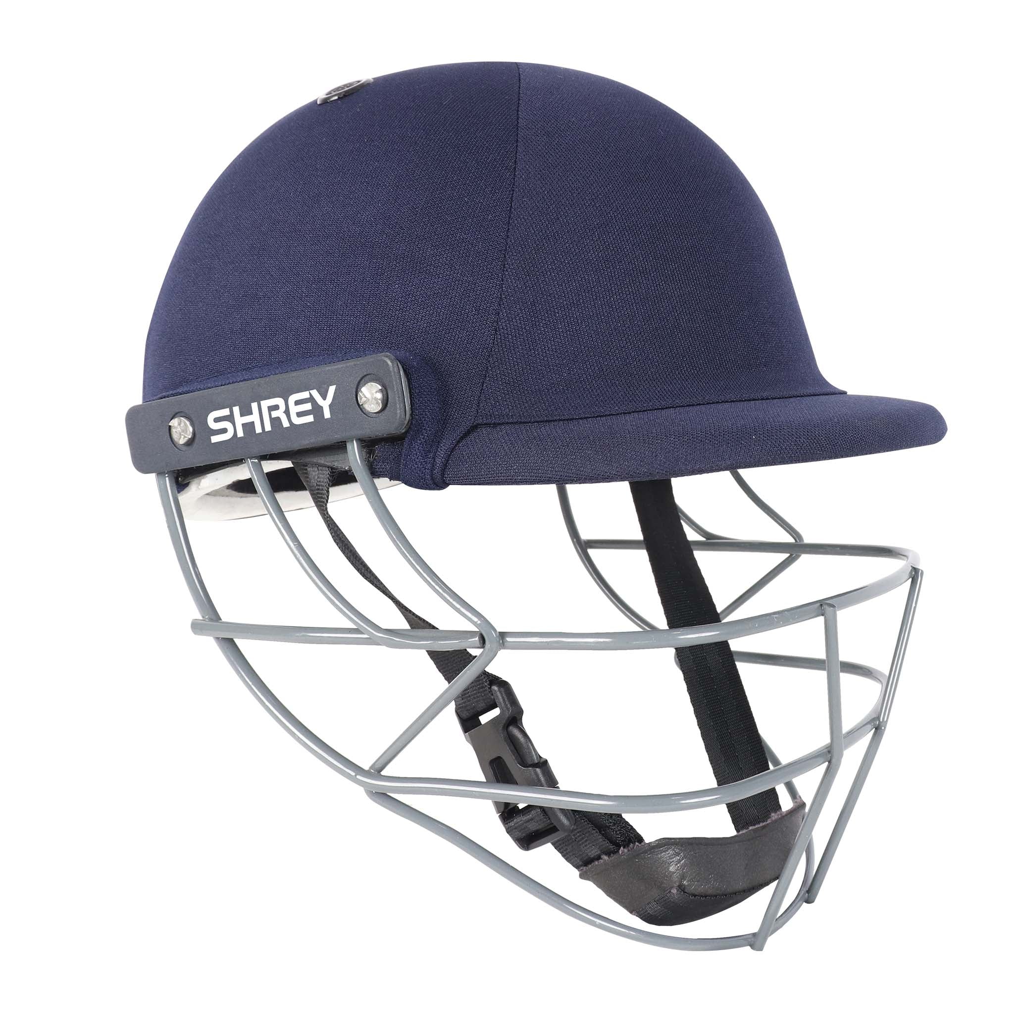 Shrey Performance 2.0 Steel Cricket Helmet: Navy