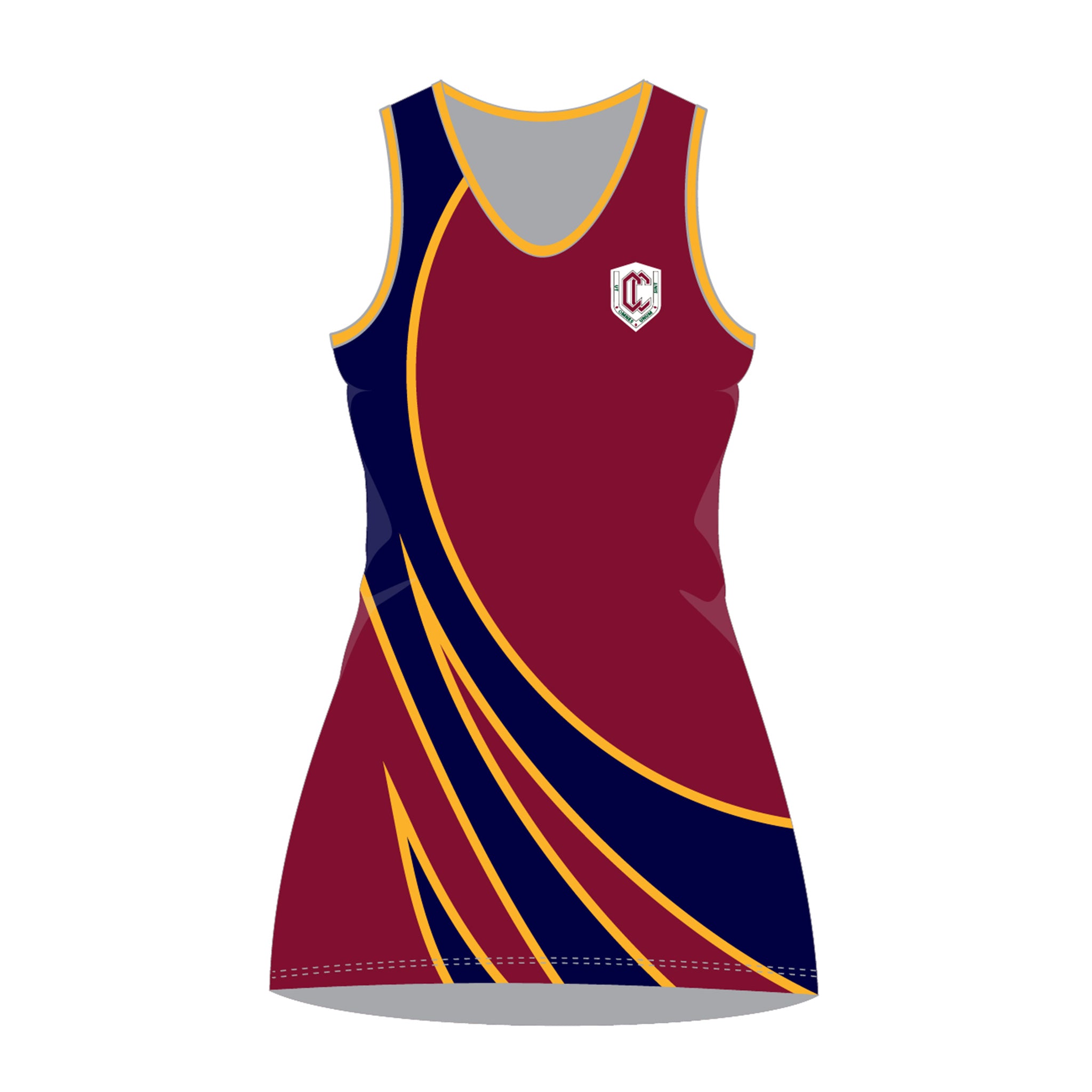 Claires Court Girls Netball Dress