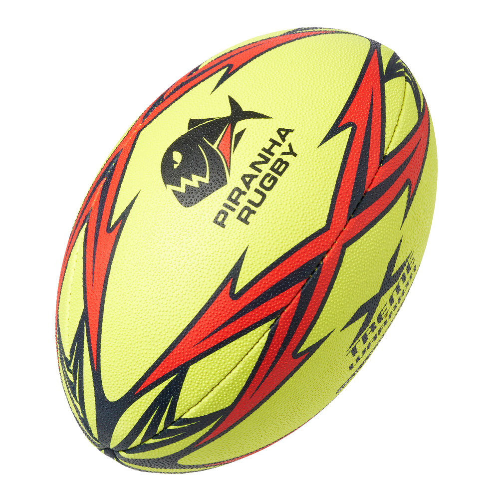 Piranha Warrior Xtreme Fluo Rugby Ball