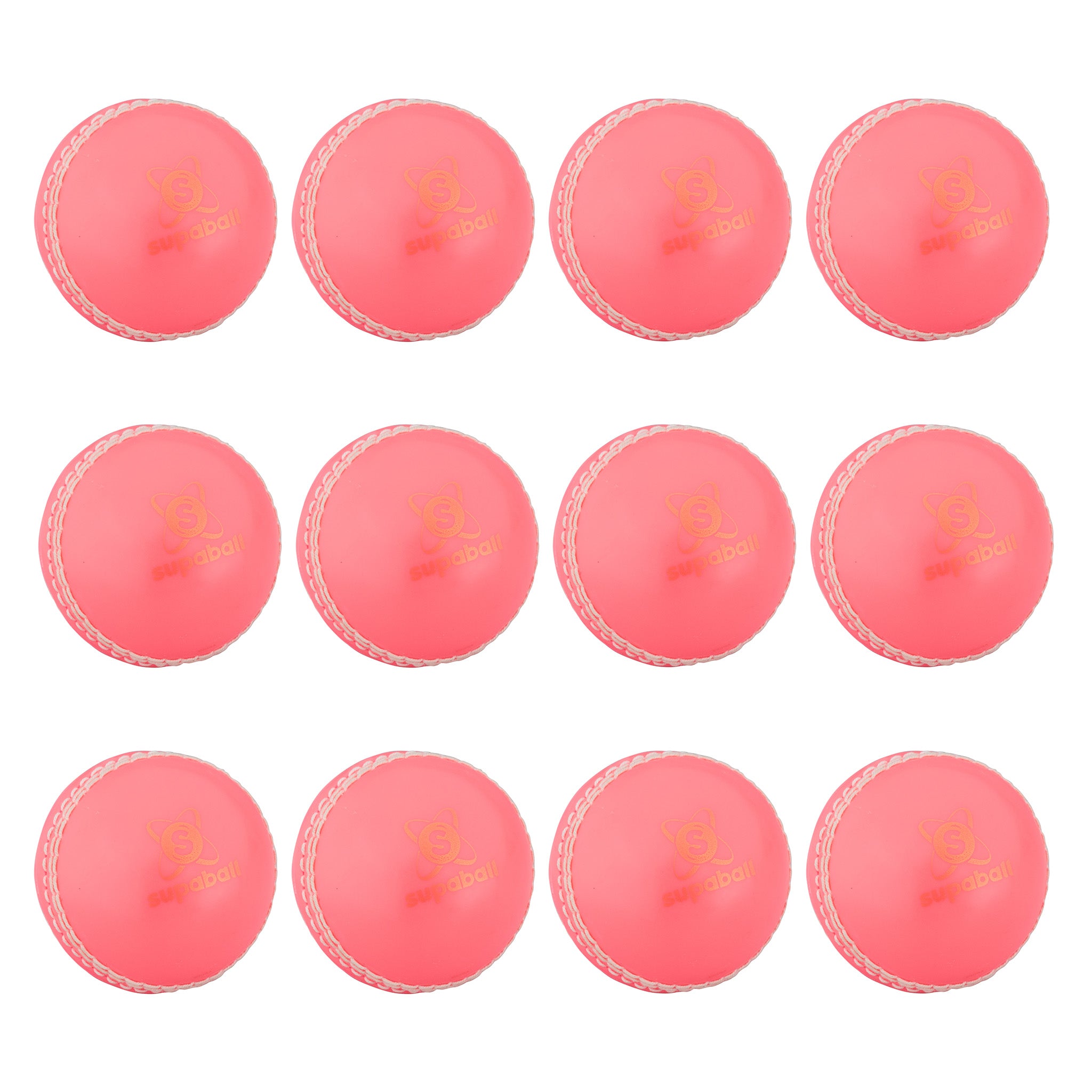 Readers Supaball Junior Cricket Ball Box of 12: Pink